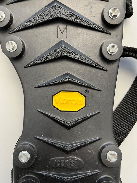 1 paar neue Icer’s Vibram Spikesohlen, Grösse: M (43 - 44) (Gebraucht ...