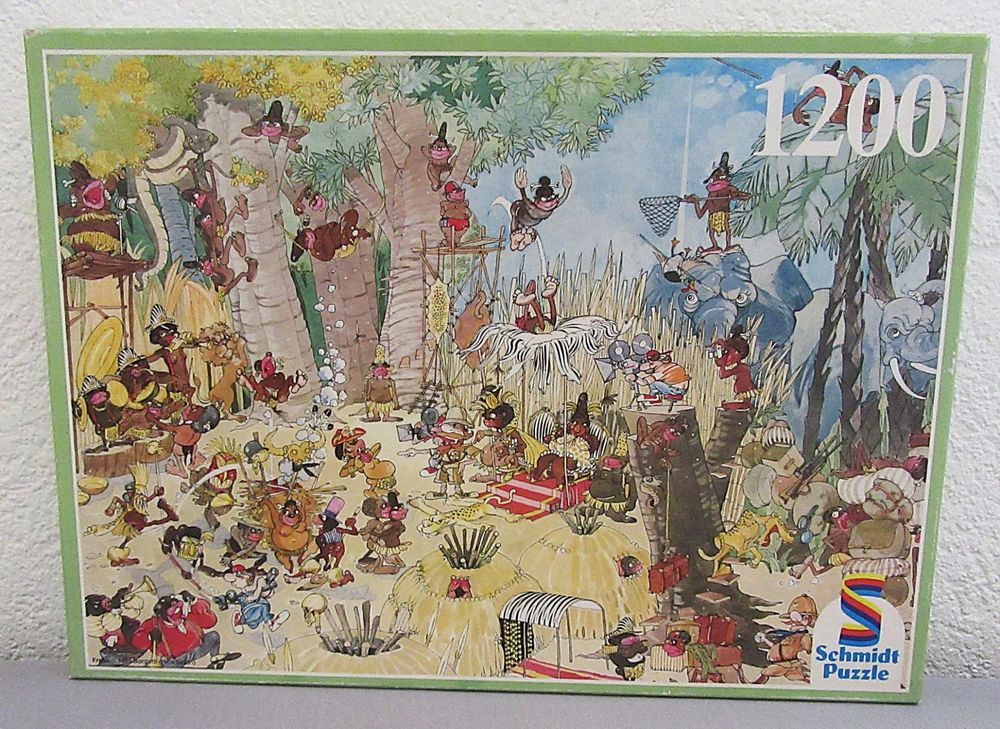 Schmidt Puzzle - 1200 Teile - Safari - komplett | Kaufen auf Ricardo