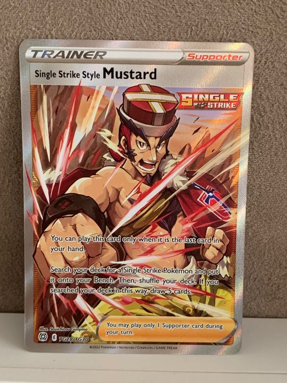 Single Strike Mustard ENG Brilliant Stars Pokemon TG28/TG30 | Kaufen auf Ricardo