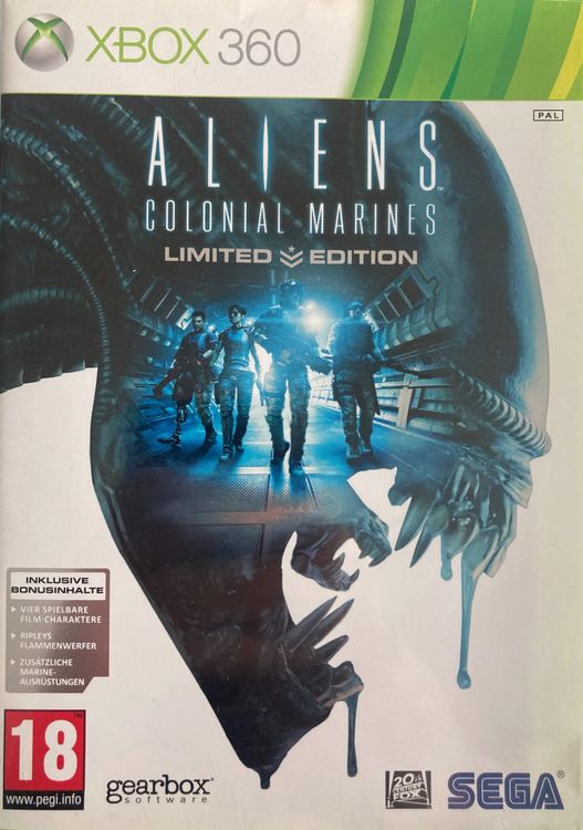 Aliens Colonial Marines Limited Edition - XBox 360 (Gebraucht) in ...