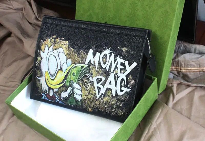 SAC POCHETTE NÉCESSAIRE MONEY BAG TYPE DISNEY DONALD (Neu und ...