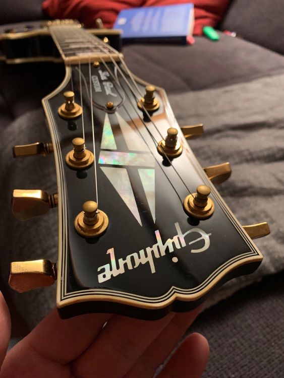 Epiphone Japan Werks-Gibson Headstock Les Paul Custom | Acheter sur Ricardo
