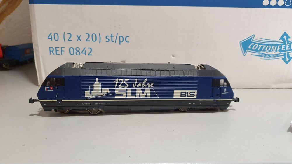 Roco 43656 E-Lok Re 465 BLS H0 WS (Gebraucht) in Morschach für CHF 191 ...
