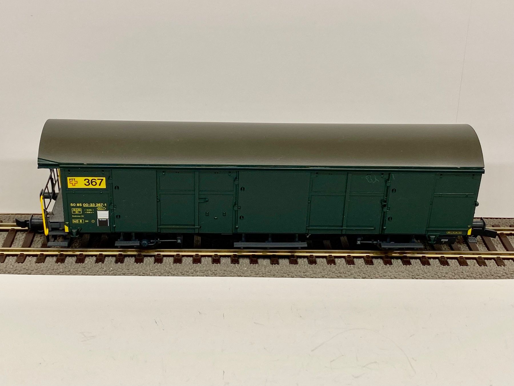 Roco 67181 (H0 GS) 2er-Set Postgüterwagen Z2 PTT 354 + 367 (Gebraucht ...