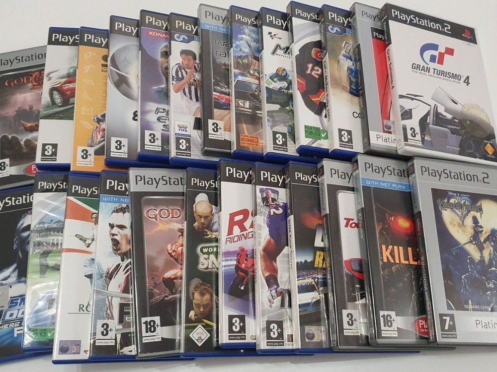 25 jeux PS2 / 25 PS2 Spiele (Kingdom Hearts, Killzone, ...) (Gebraucht ...