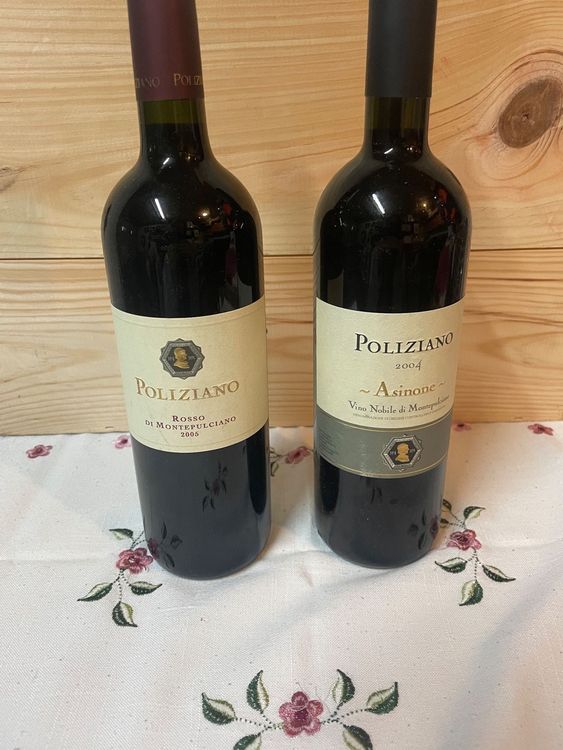 Poliziano Rosso (2005) und Poliziano Asinone (2004) | Kaufen auf Ricardo