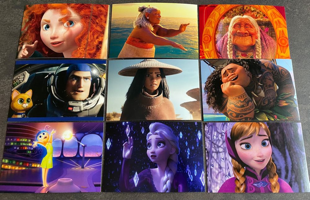 The Disney Animation Postcard, Princess & Pixar | Kaufen auf Ricardo