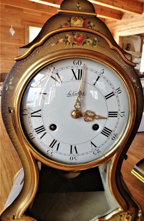 Pendule Le Castel aus Holz signiert | Kaufen auf Ricardo