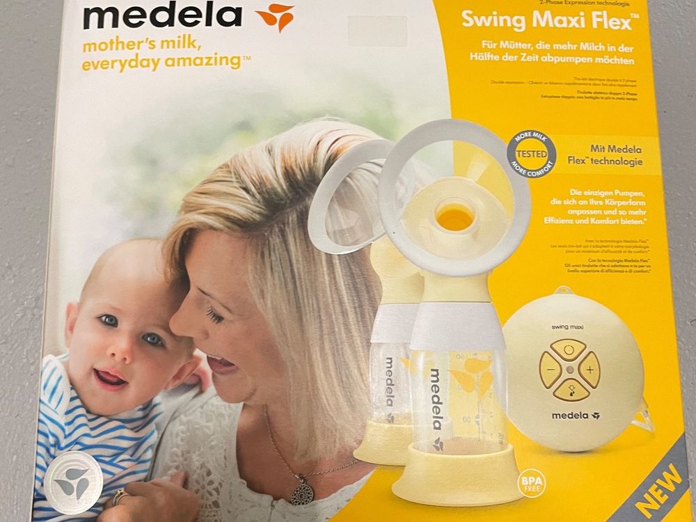 Elektrische Doppel Milchpumpe Medela Swing Maxi Flex | Kaufen auf Ricardo