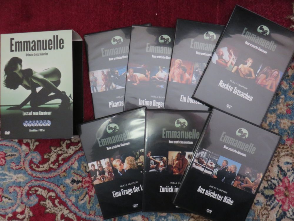 Emmanuelle DVD Box 7 Filme Erotic Selection (Gebraucht) in Steffisburg für CHF 32 – mit ...