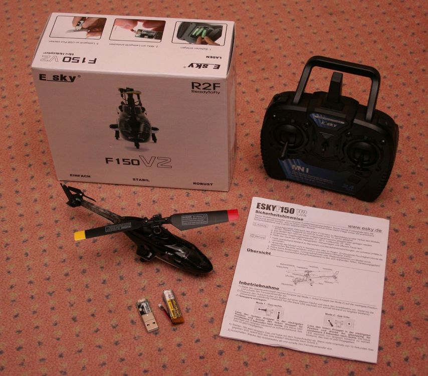 Esky F150 V2 mini Helikopter RTF (Gebraucht) in für CHF 20 – mit ...