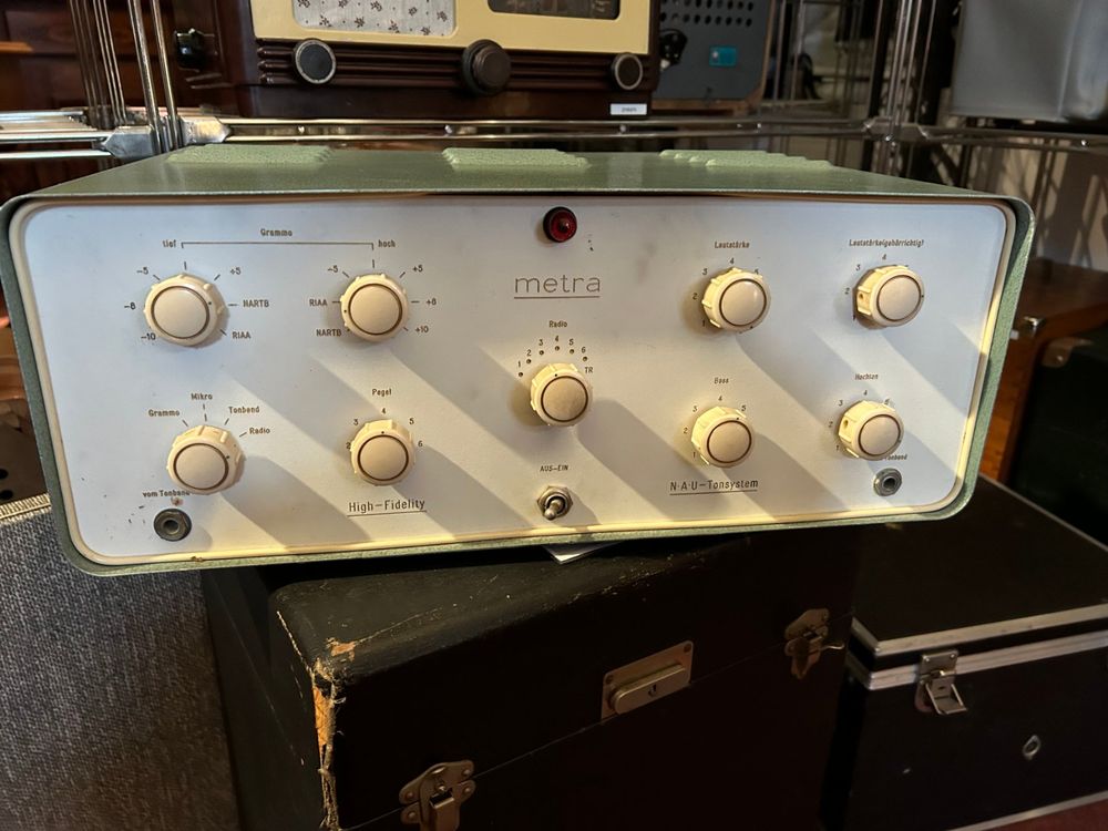METRA Hi-Fi NAU Tonsystem Vintage Verstärker (Gebraucht) in Sugiez für ...