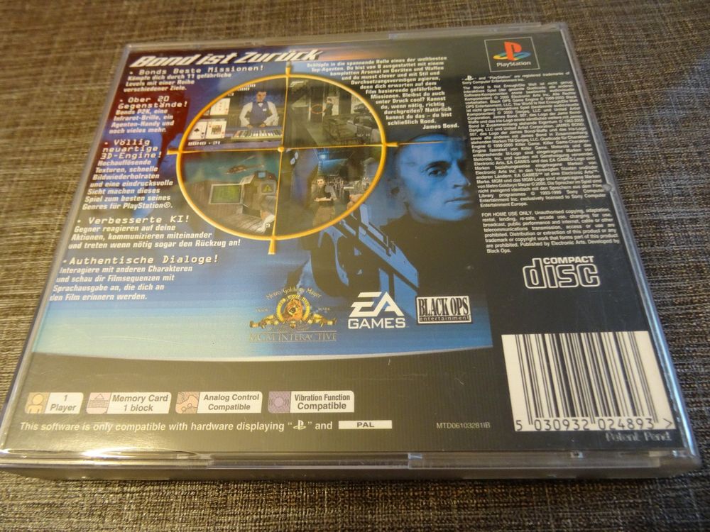 Die Welt ist nicht Genug PS1 | Kaufen auf Ricardo