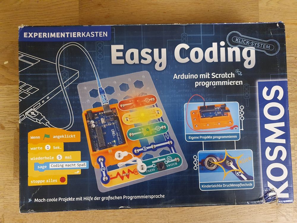 Kosmos Experimentierkasten Easy Coding Arduino mit Scratch (Neu (gemäss ...