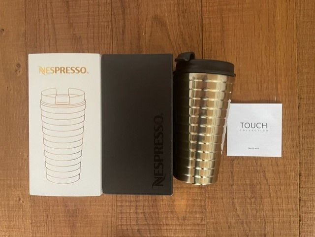 Goldener Kaffee/Tee Becher - Nespresso (Neu und originalverpackt) in ...