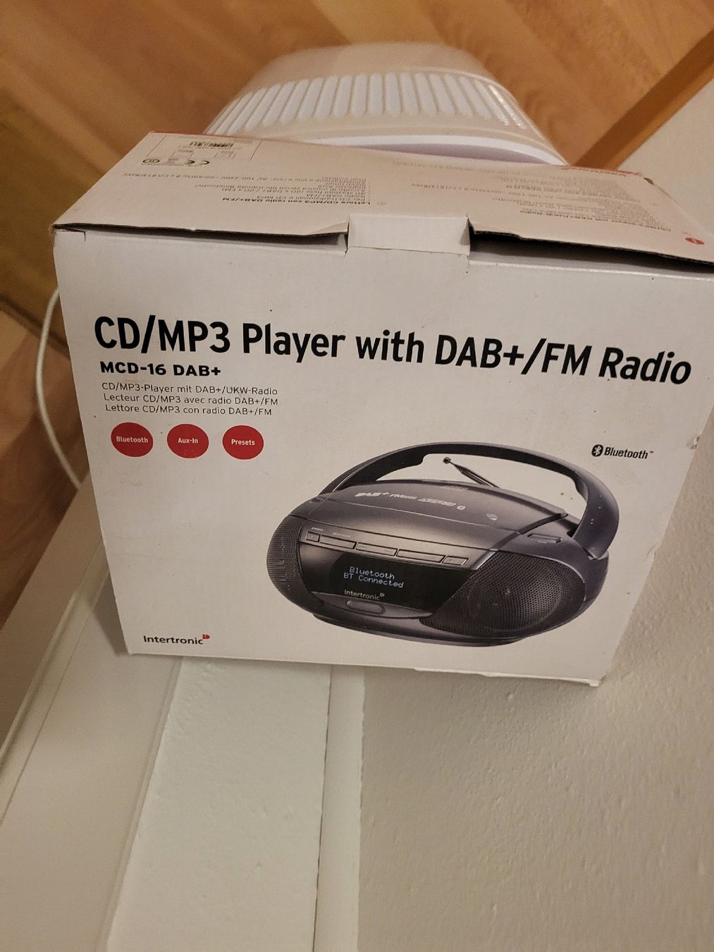 Intertronic MCD-16 DAB+ Radio/CD/MP3-Player mit Bluetooth (Gebraucht ...