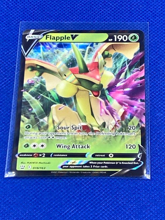 Pokemon Battle Style Flapple V 018 / 163 EN | Kaufen auf Ricardo