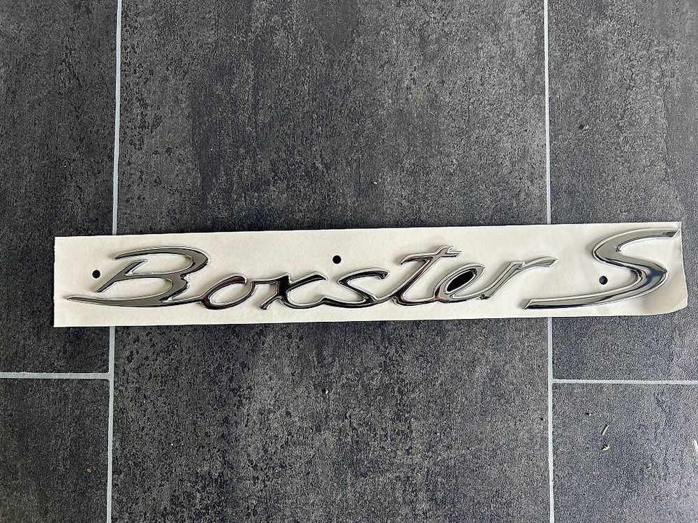 Schriftzug Boxster S original (Gebraucht) in Baar für CHF 20 – mit ...