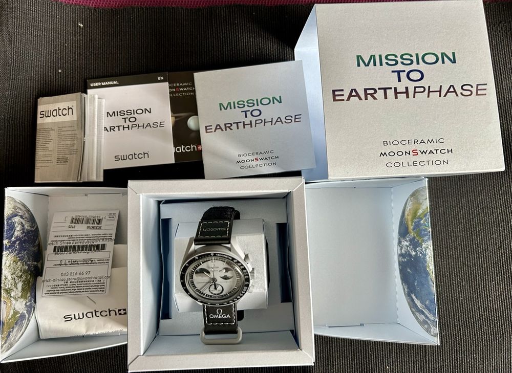 Swatch Mission to Earthphase Full Set mit Garantie (Neu (gemäss ...