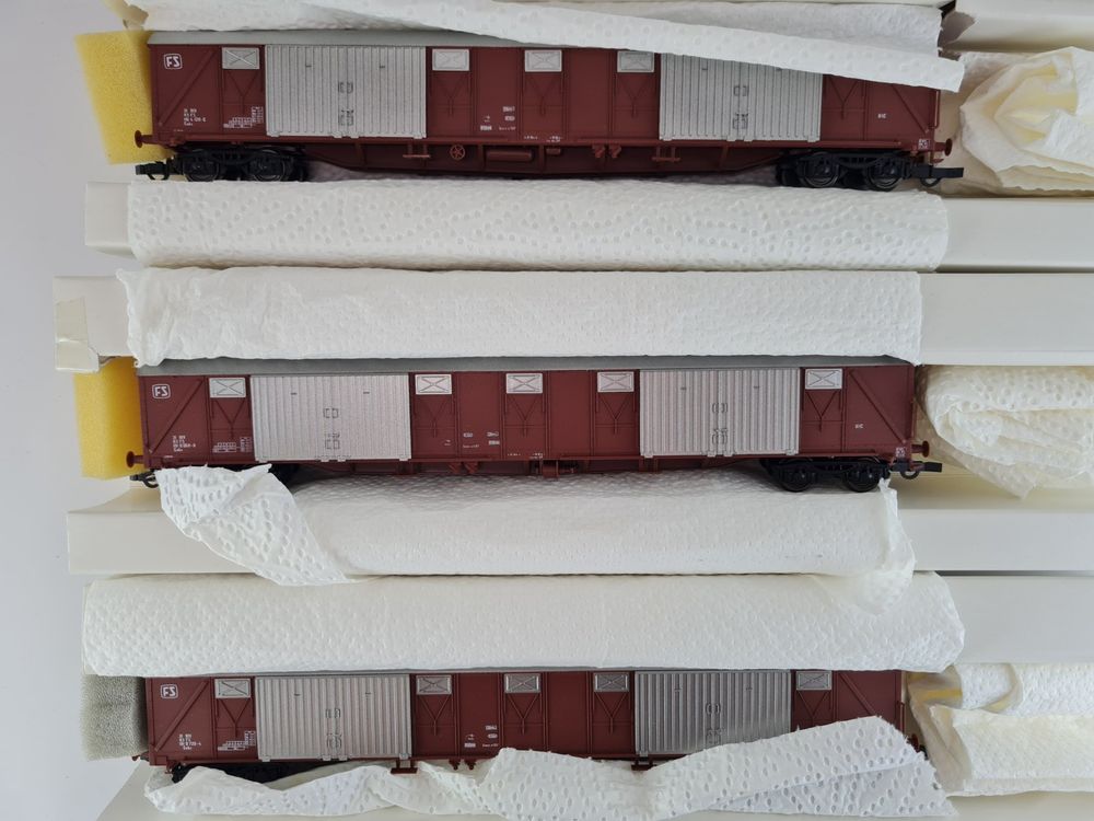 OS.KAR KOF01 Gabs FS Trenitalia Güterwagen-Set braun H0 1:87 | Kaufen ...