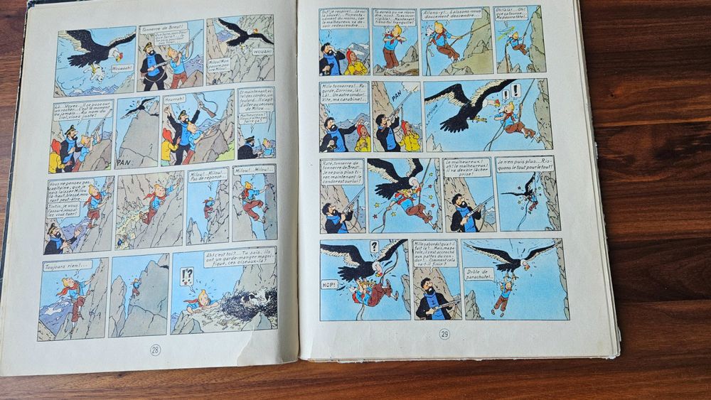 Tintin, Le Temple du Soleil réedition de 1955 (Gebraucht) in Untervaz für CHF 25 – mit Lieferung ...