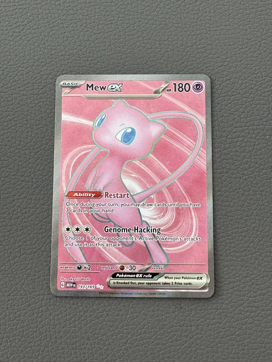 Pokemon MEW 151 EN Mew ex 193/165 (Neu (gemäss Beschreibung)) in ...