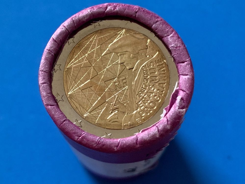 France - 2 Euro (Erasmus Programme) 2022 - UNC (Neu (gemäss ...