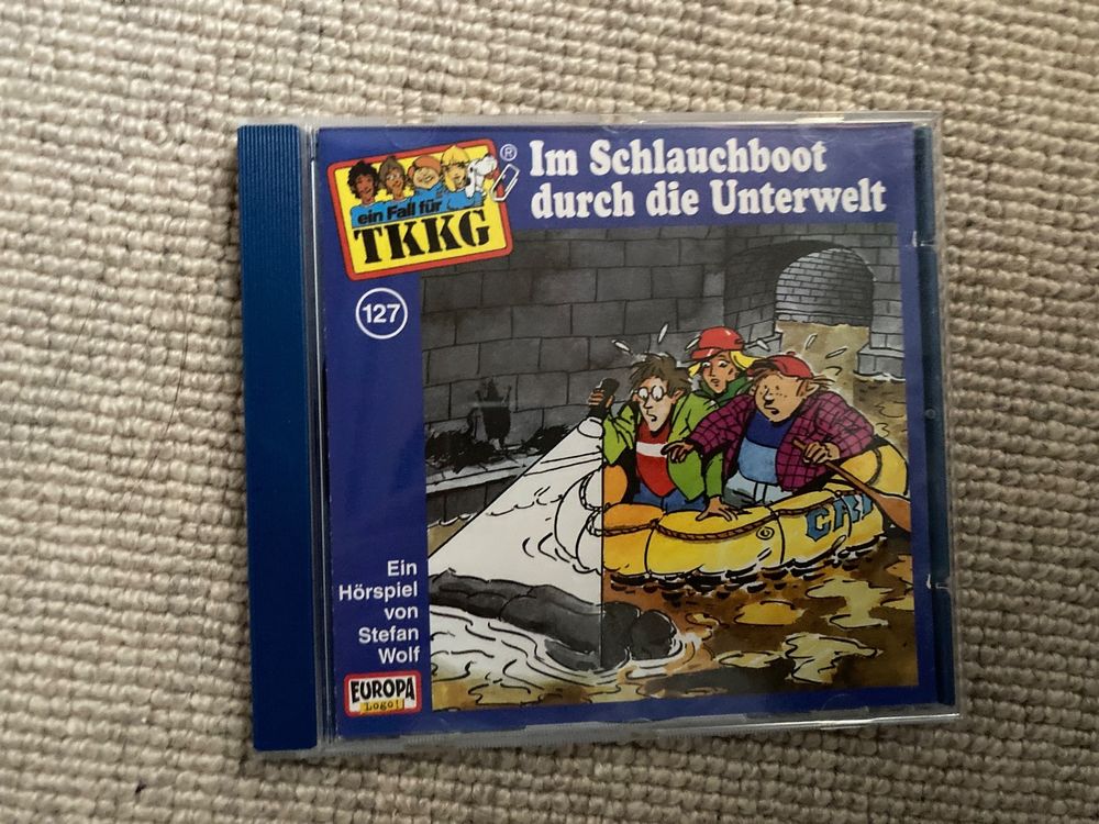 TKKG CD im schlauchboot durch die unterwelt | Kaufen auf Ricardo