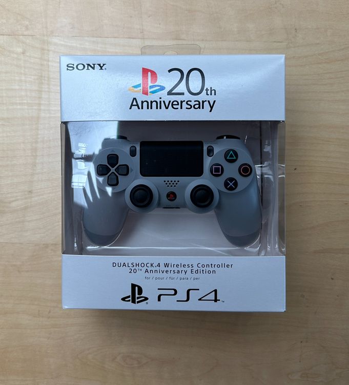 Manette Sony PS4 DualShock 4 20th Anniversary. Neuve! | Kaufen auf Ricardo