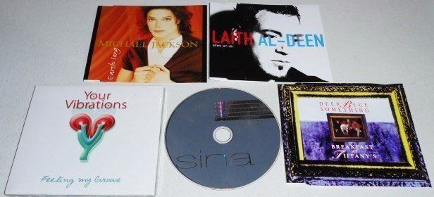 4 singles - Sina, Michael Jackson & + CD de Walter K. Thut (Gebraucht ...