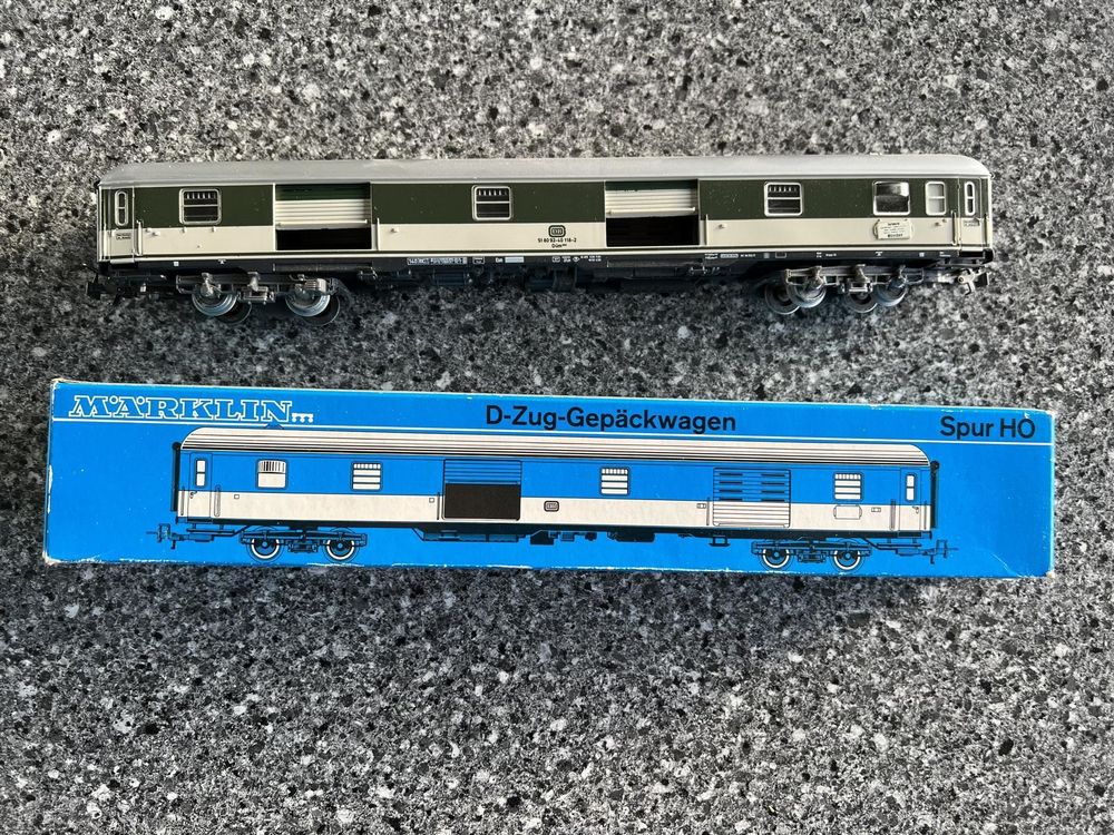 Märklin D-Zug-Gepäckwagen 4093 H0 | Kaufen auf Ricardo