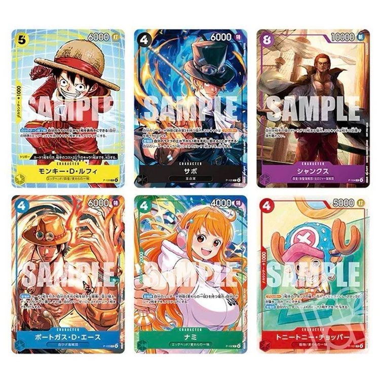 One Piece x Mc Donald‘s Set 6 Cards Sealed Japan Promo Full (Neu und ...