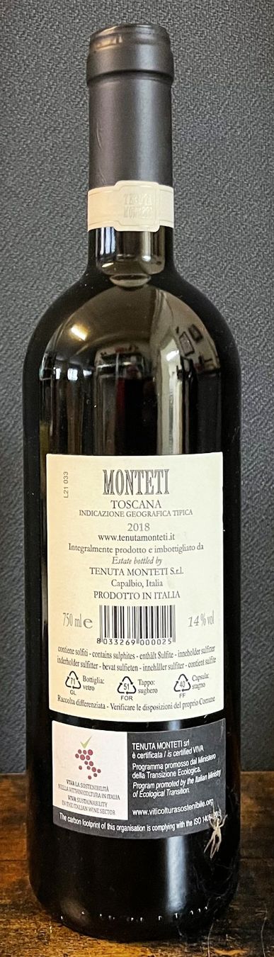 Monteti IGT 2018 (Neu und originalverpackt) in Oftringen für CHF 19 ...