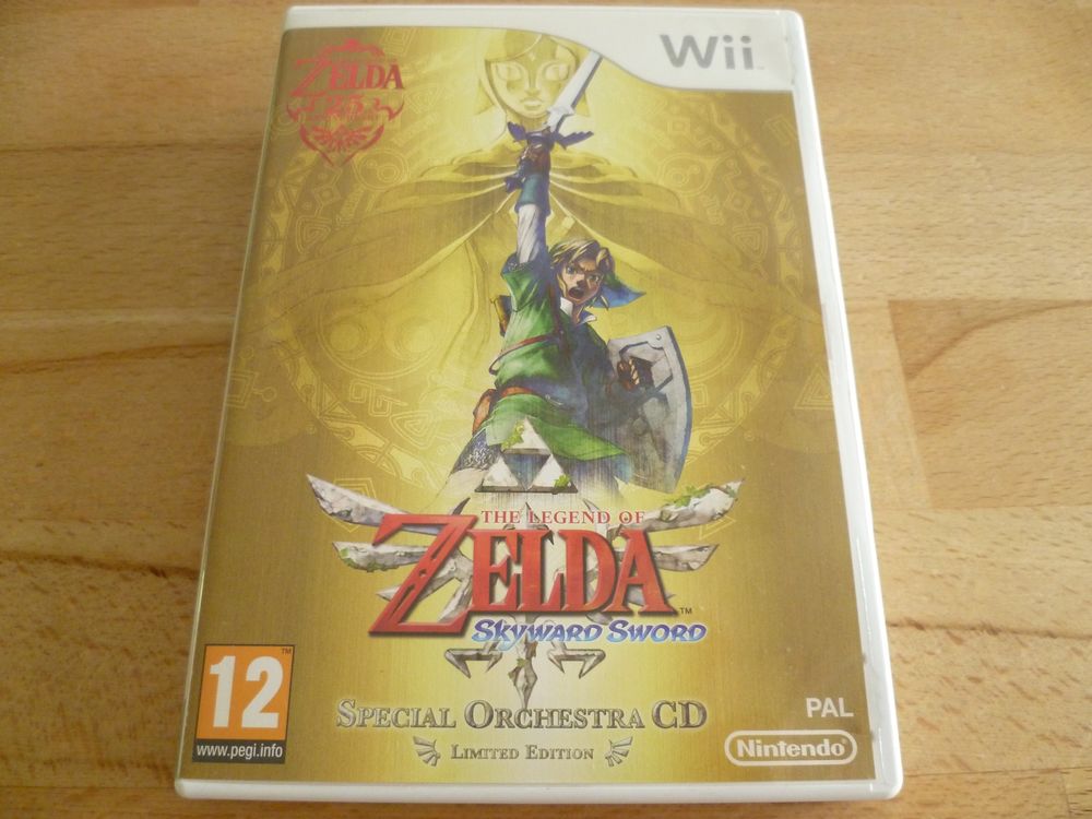 The Legend of Zelda: Skyward Sword - Limited Edition - Wii (Gebraucht ...