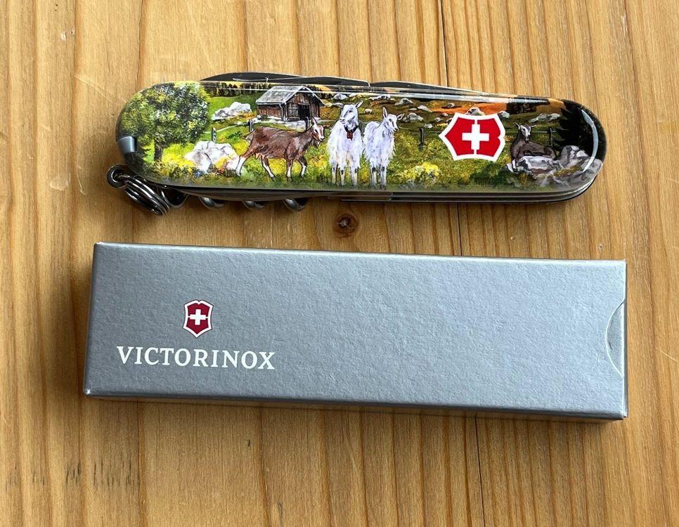 Bauern, Brauchtum Spartan Victorinox Taschenmesser Ziege (Neu und originalverpackt) in Herisau ...