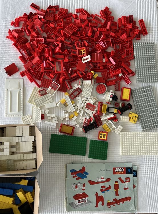 Ca 2kg Vintage Lego ab CHF 1.-, vor allem Legoklötze /Steine (Gebraucht ...