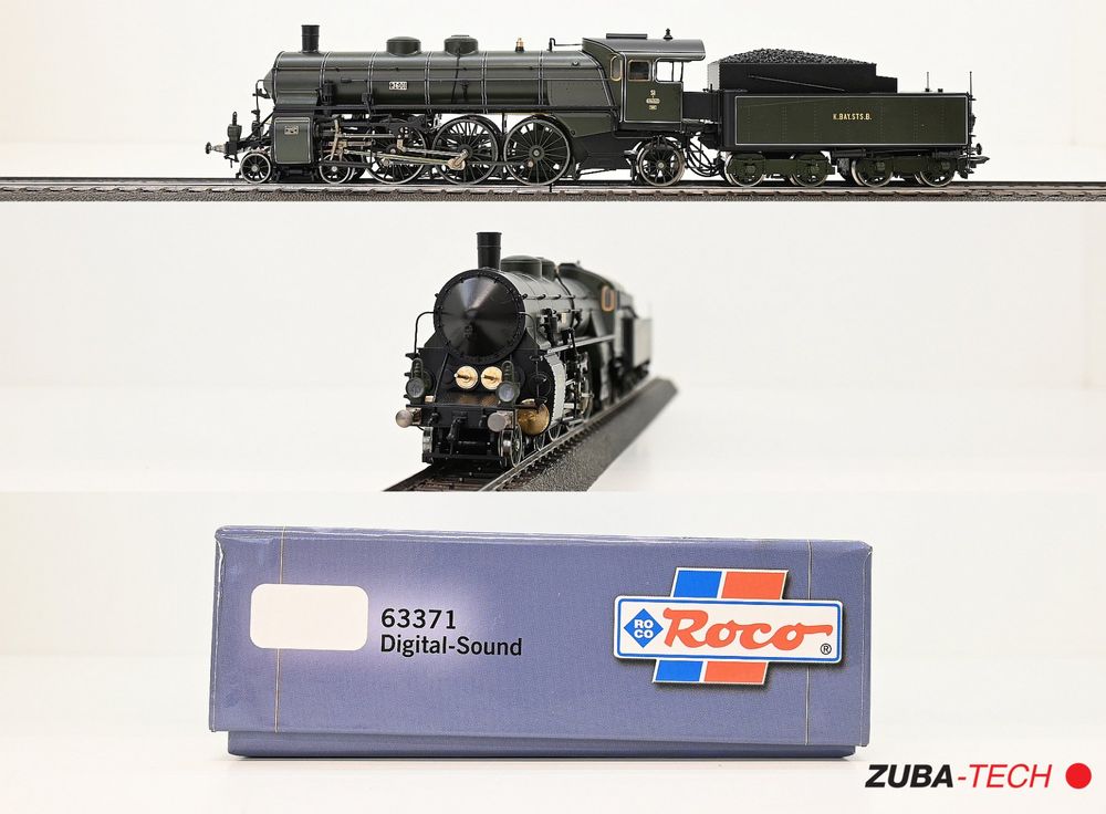 Roco 63371 Dampflok S 3/6 K.Bay.StS.B Digital mit OVP (Gebraucht) in St ...