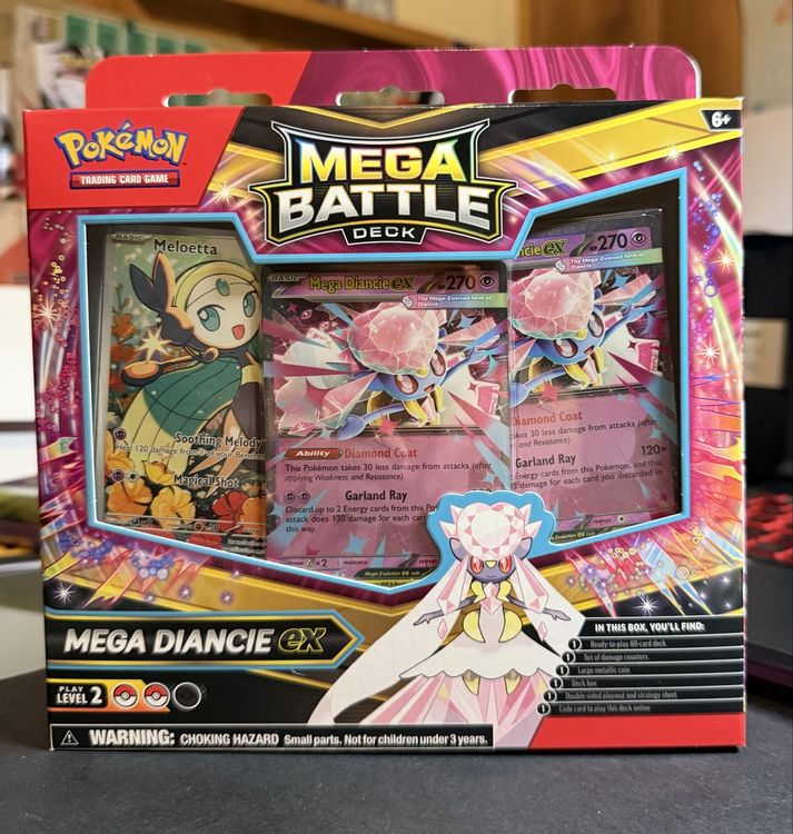 Pokémon Mégas Diancie EX Mega Battle Deck EN (Neu (gemäss Beschreibung ...