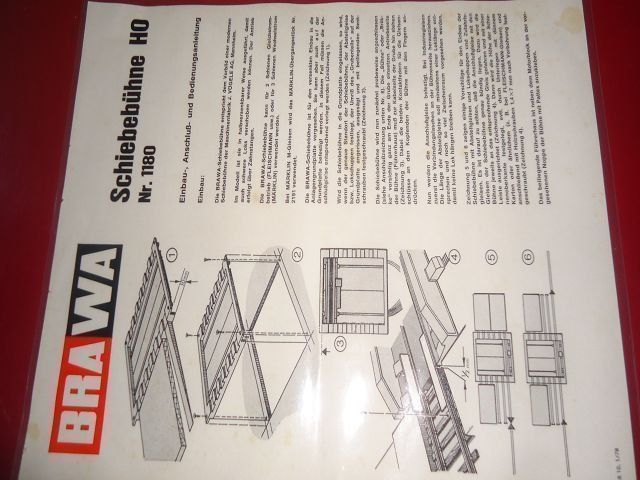 HO Schiebebühne Brawa Nr. 1180 AC/DC (Gebraucht) in Ergisch für CHF 145 ...