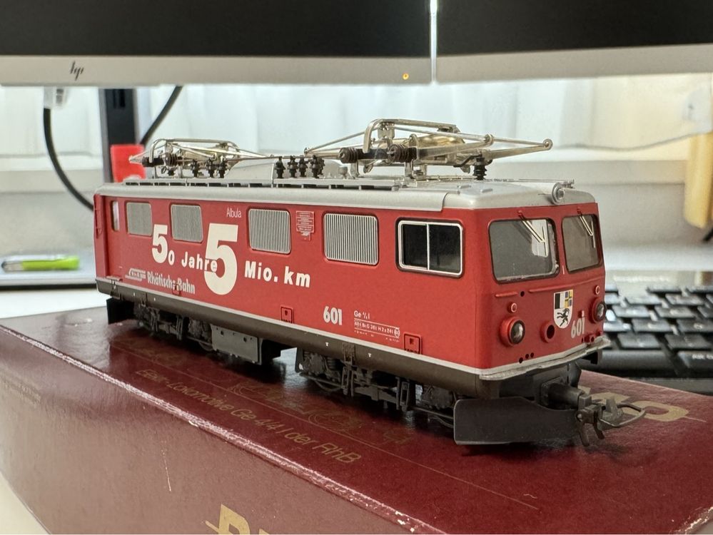 Bemo RhB Ge 4/4 I 601 „5 Mio. km“ | Acheter sur Ricardo