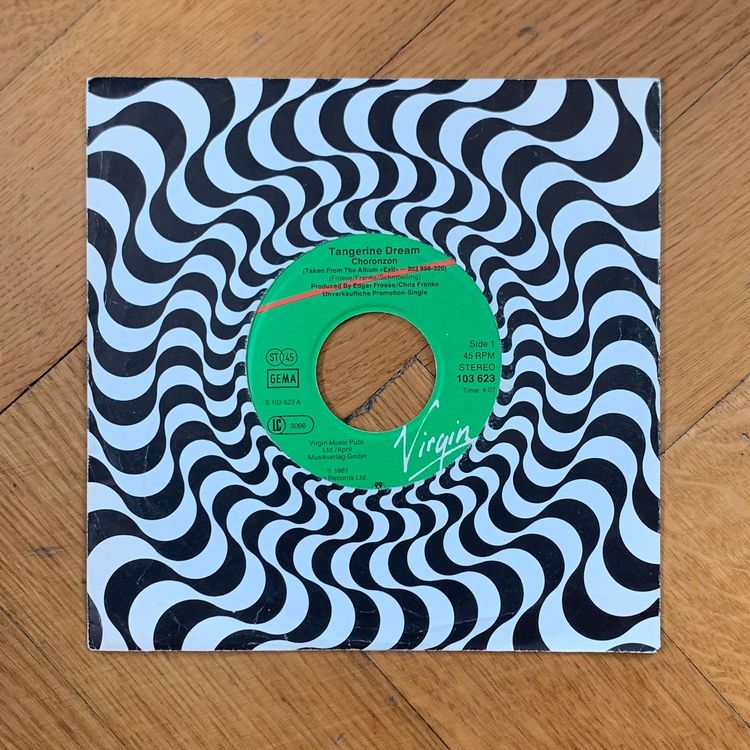 Tangerine Dream – Choronzon VINYL 45 electro synth kraut | Kaufen auf ...