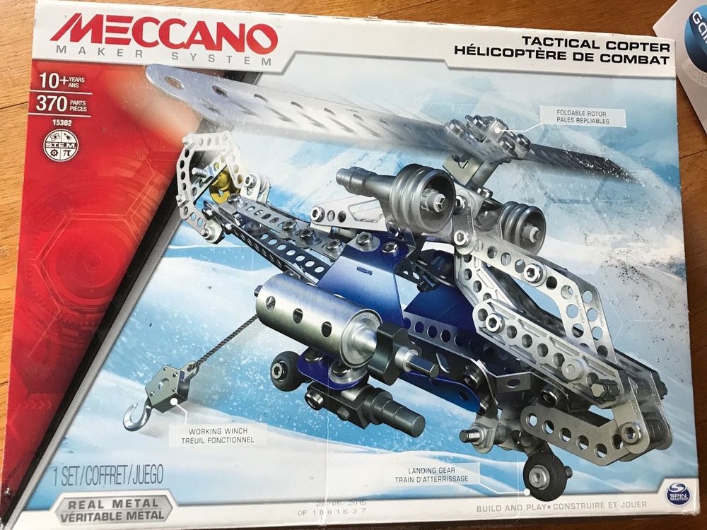 Meccano Maker System Helikopter - NEU! - plus Motorrad | Kaufen auf Ricardo
