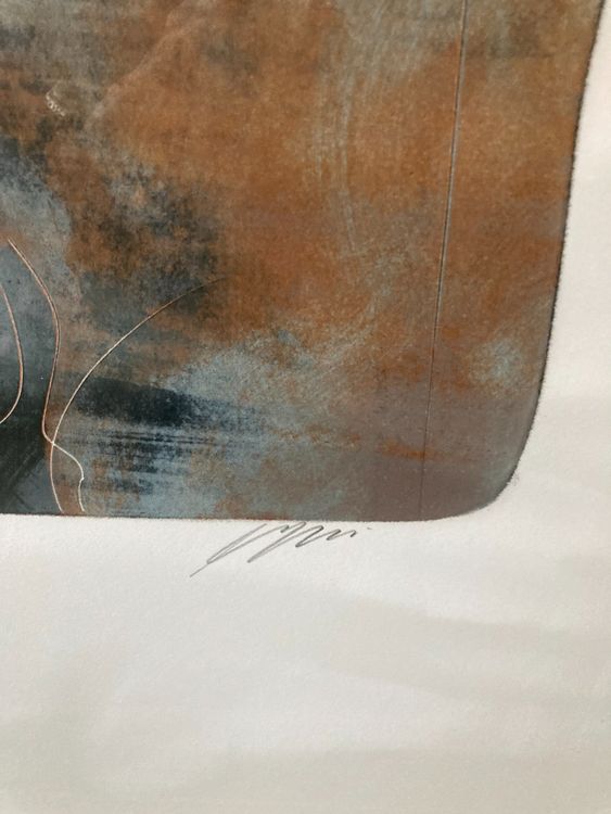 Original Lithografie, Hans Erni Pferdestall selten signiert | Kaufen auf Ricardo