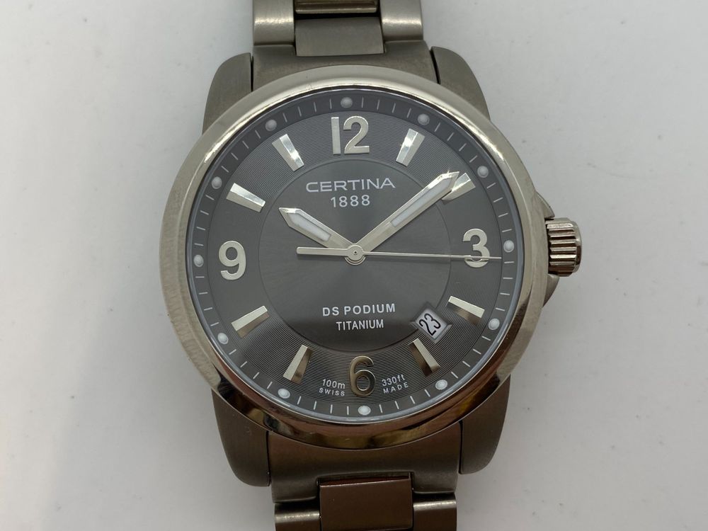 CERTINA DS PODIUM 38mm Quarz läuft /// E488 (Gebraucht) in Bern für CHF 71 – mit Lieferung auf ...