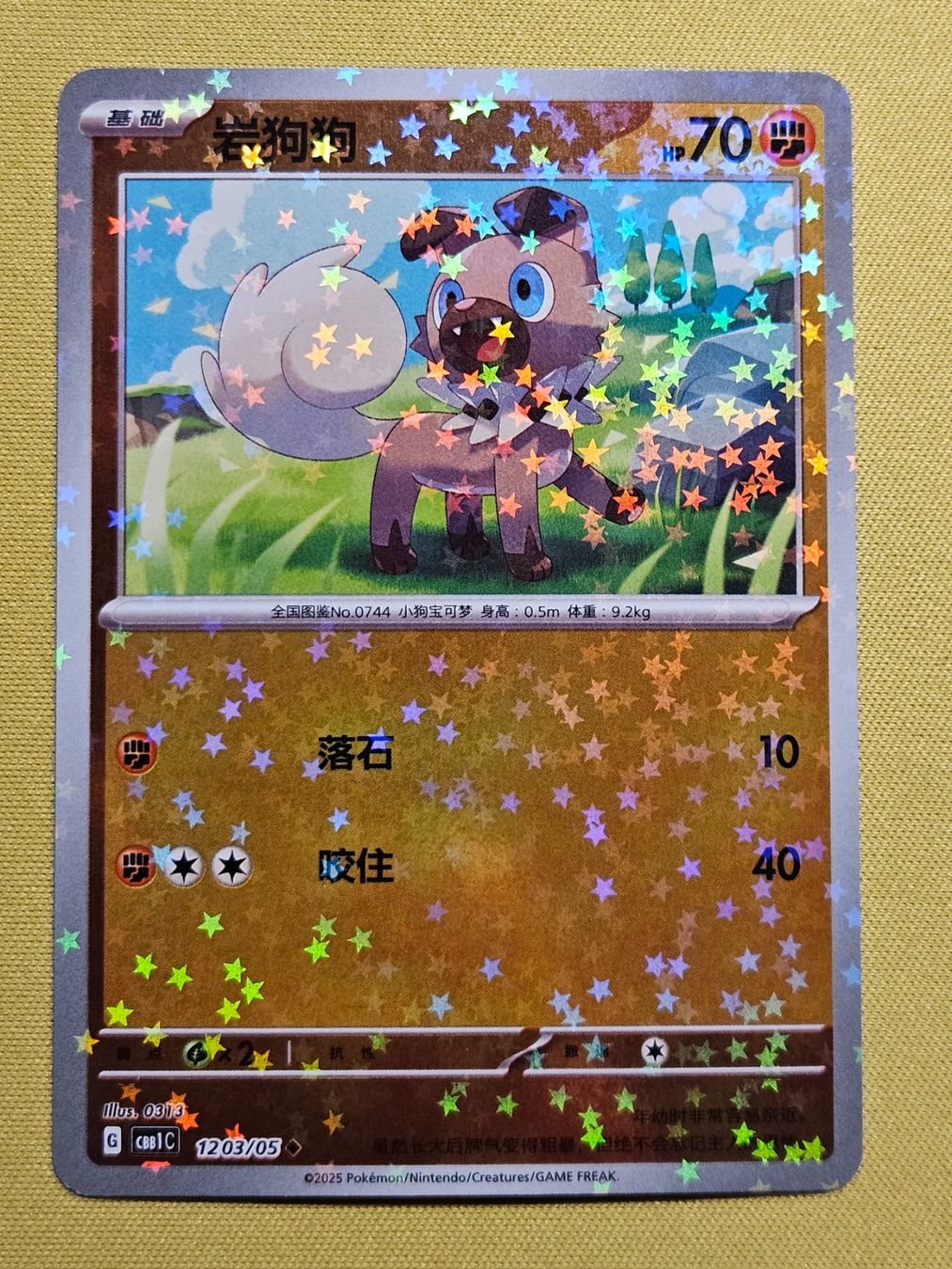 CBB1C Gem Pack Vol. 1 - Rockruff 1203/05 (Gebraucht) in Bellinzona für ...