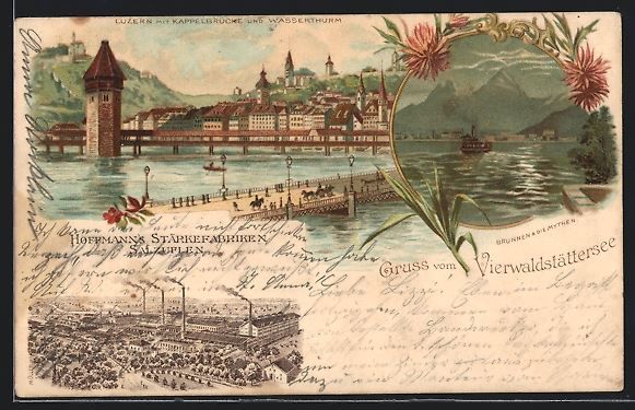 Litho Luzern /Vierwaldstättersee, Teila | Kaufen auf Ricardo