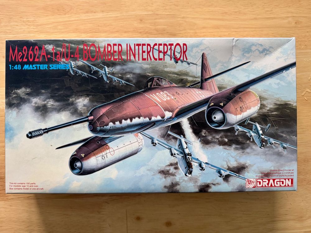 Dragon Me 262A-1a/U-4 Bomber Interceptor Master series #5523 (Gebraucht ...