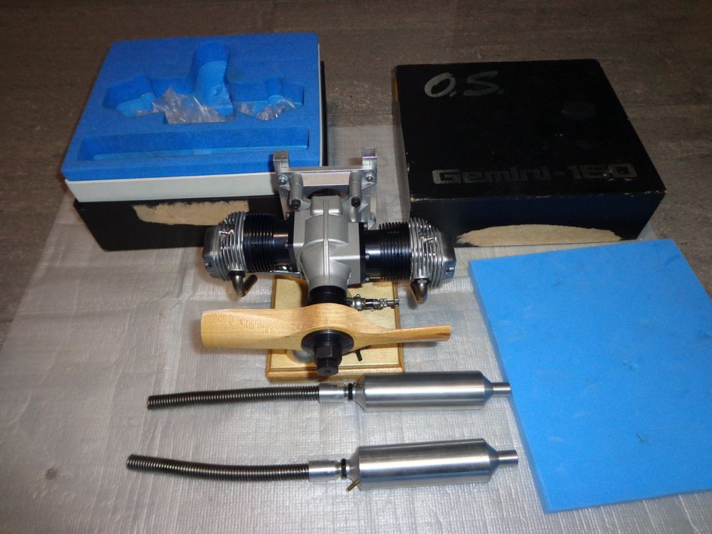 Modellmotor OS-FT-160-Boxer - GEMINI (36) (Gebraucht) in Camorino für CHF 699 – mit Lieferung ...