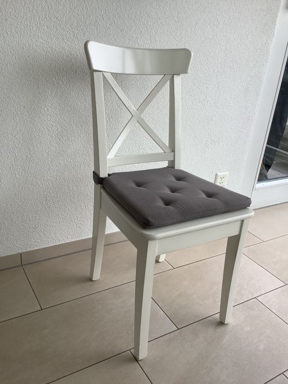 Stuhl weiss IKEA Ingolf 8 Stck. | Kaufen auf Ricardo