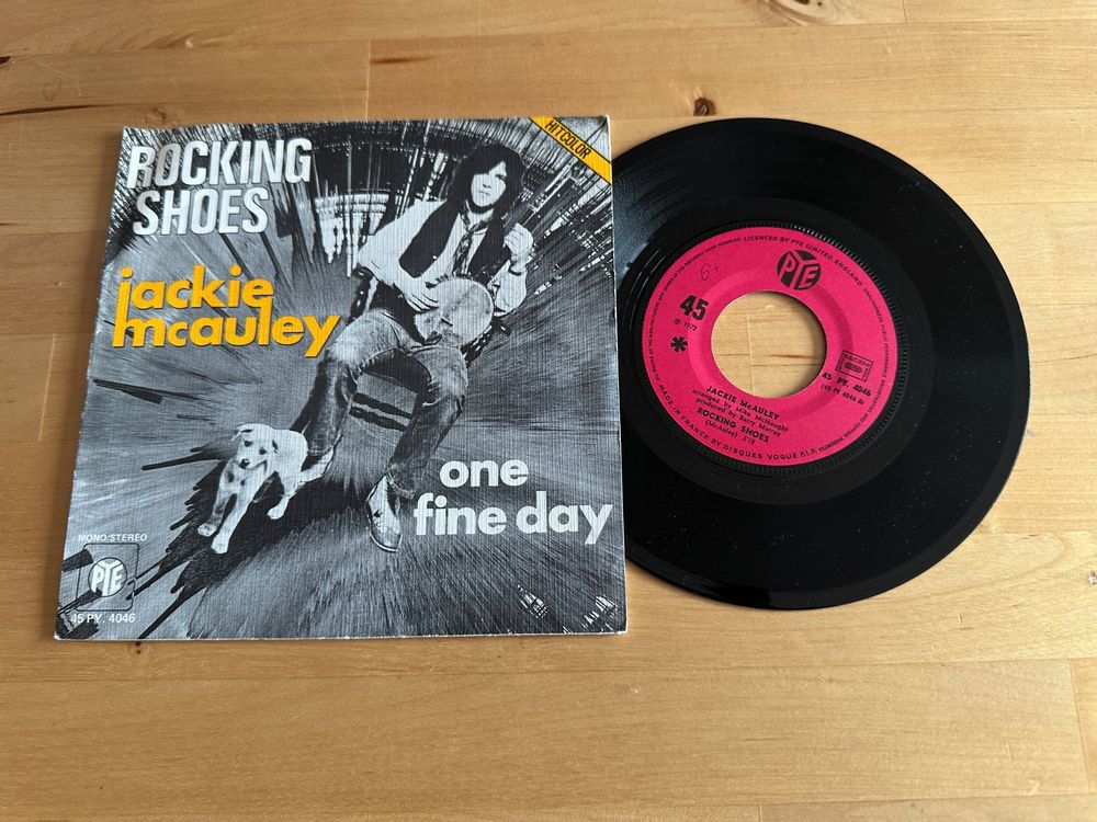 JACKIE MCAULEY tolle Rocking shoes Single Folk Rock 70's (Gebraucht) in ...